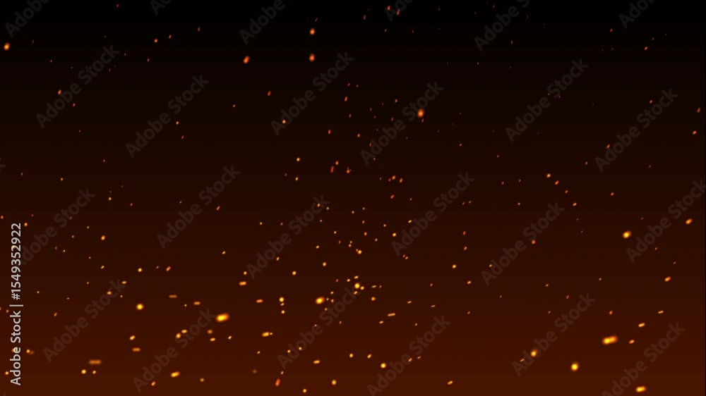 Video Stock Fire particles 4k animation. Grunge fire sparks flying ...