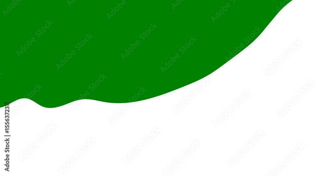 A green background with white border and leaf map of hawaii the island ...