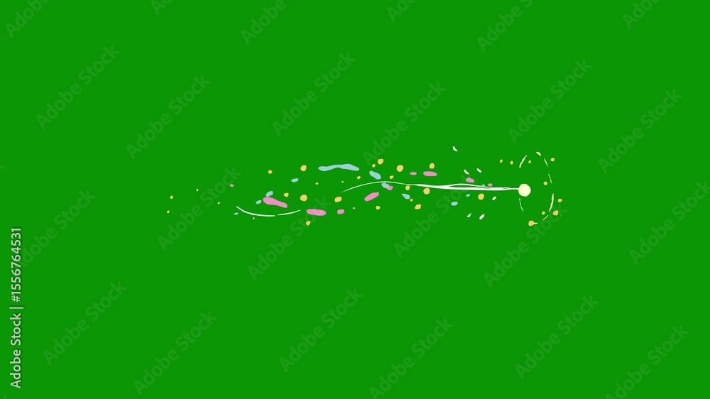 Cartoon Energy Explosion Animation with Motion FX and Electric Sparks ...