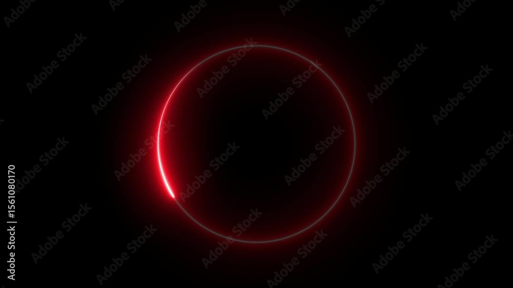 Cyan circle glow border concept on the transparent background. alpha ...