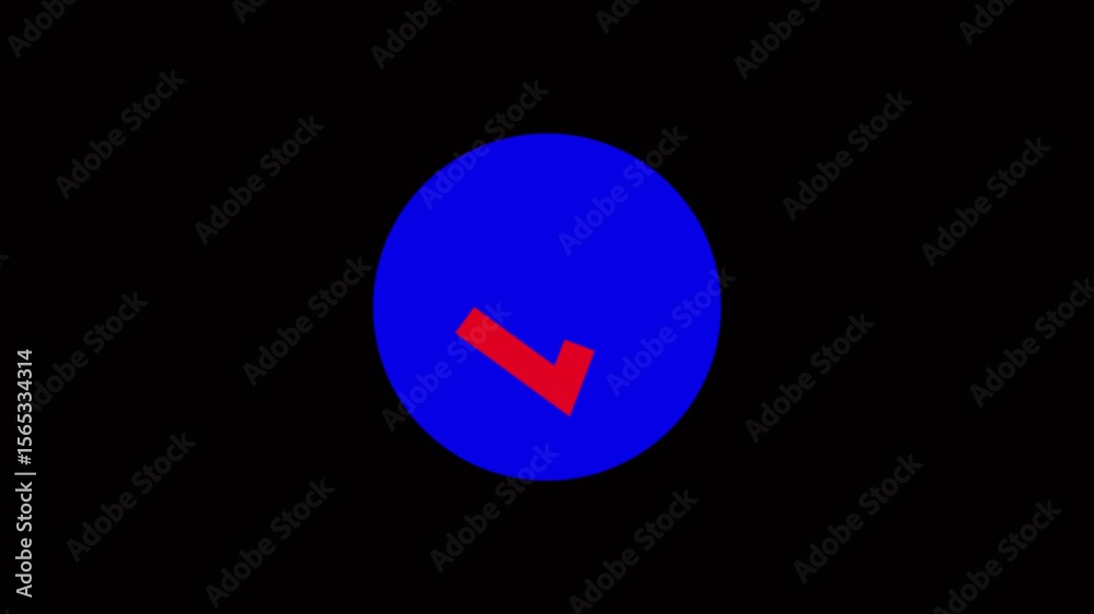 check mark animation motion. Animated tick mark icon. green color ...