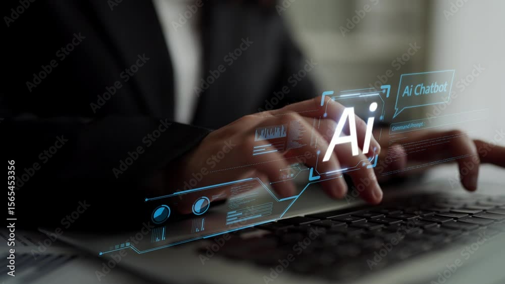 AI Virtual Assistant Artificial Intelligence Chatbot Controlled by ...