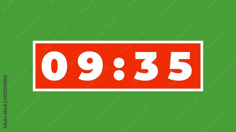 Ten Minute Timer. 10 Minute Animation Countdown Timer. Countdown 10 ...