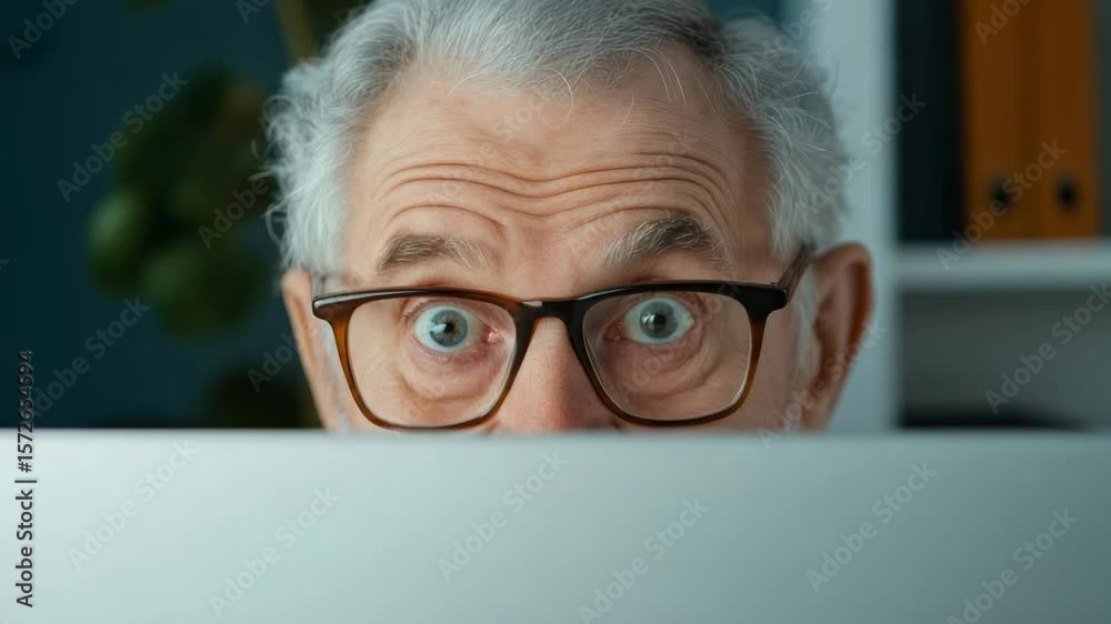 Stockvideon Professional businessman experiencing workplace stress ...