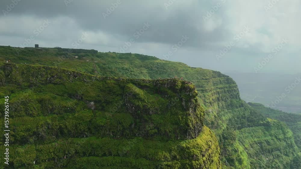 Chhatrapati Shivaji Maharaj’s Raigad Fort – 4K Drone Stock Footage ...