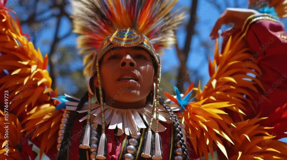 AI generation. Modern Native American youth. A tribute to the ...