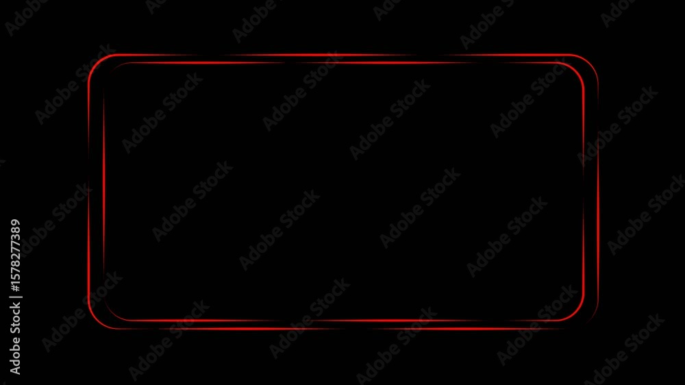 Vidéo Stock Retro Film Frame Overlay with dust effect rectangle frame ...