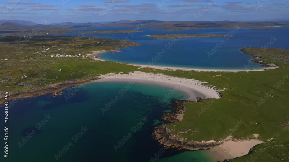 Dog's Bay Beach, Roundstone, Connemara, County Galway, Ireland, May ...