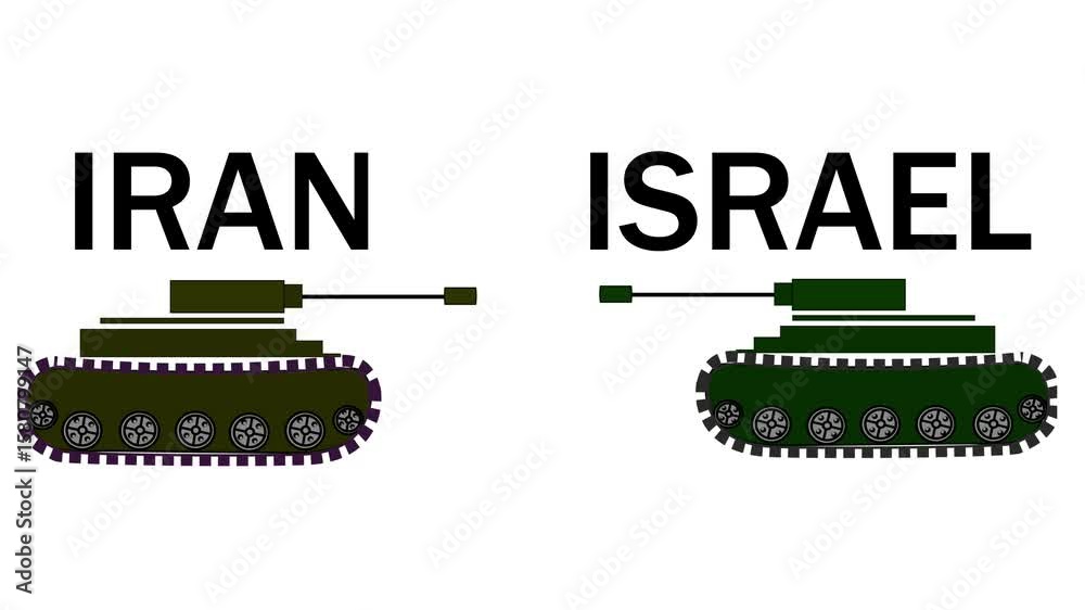 Iran vs israel tank face-off showing armored strength and strategic ...