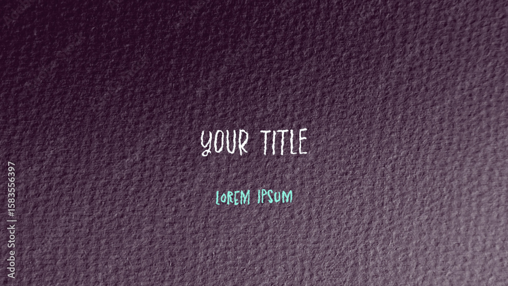Brush Splatter Title Animation for Wide Screen Stock Template | Adobe Stock