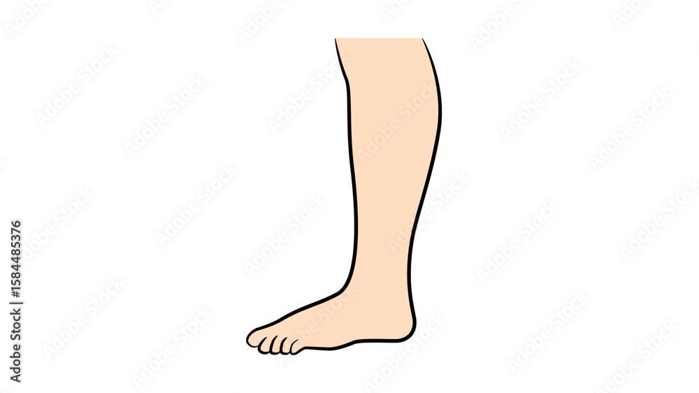 Comparison of calves before and after leg training. D2 Animation Calf ...