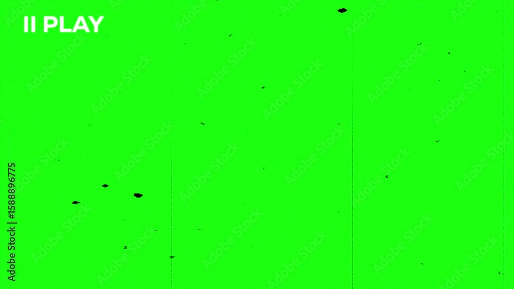 Pause Button Animation with Green Screen Background | Play Control ...