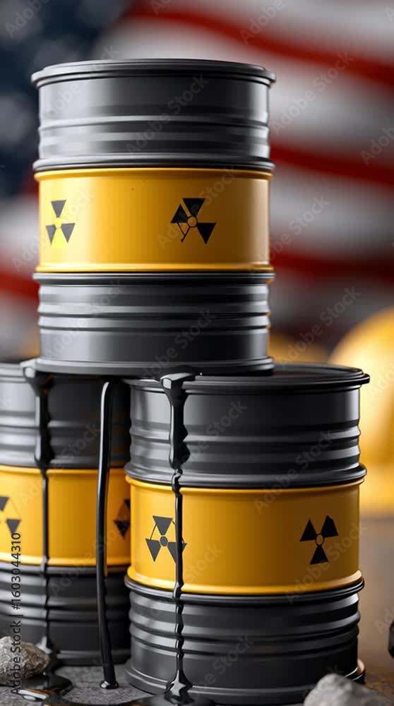 Containers marked with caution symbols highlight the importance of ...