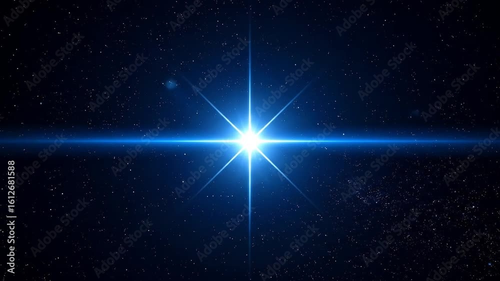 Cosmic Starburst: A Dynamic Space Scene Stock Video | Adobe Stock