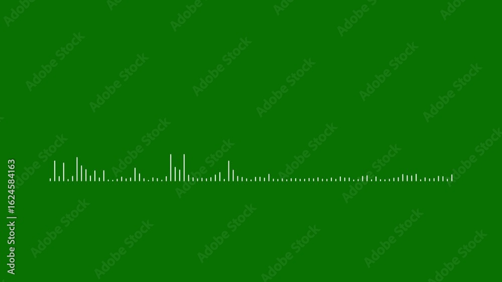 Audio sound waveform animation, Musical Waves Equalizer, Pulsating ...