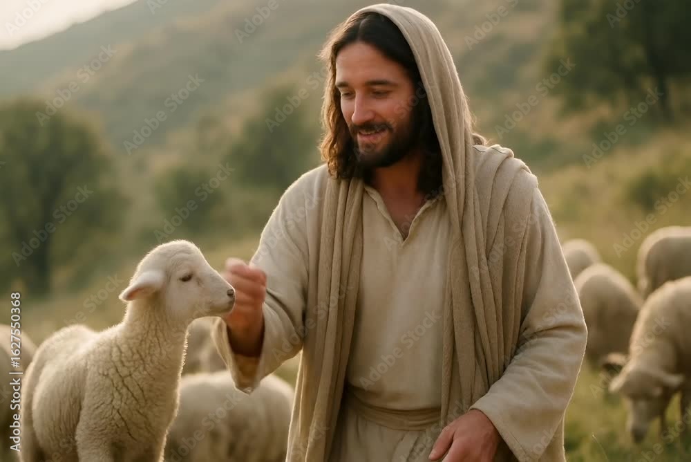 Jesus the Good Shepherd, A Symbol of Divine Care, Guidance, and ...