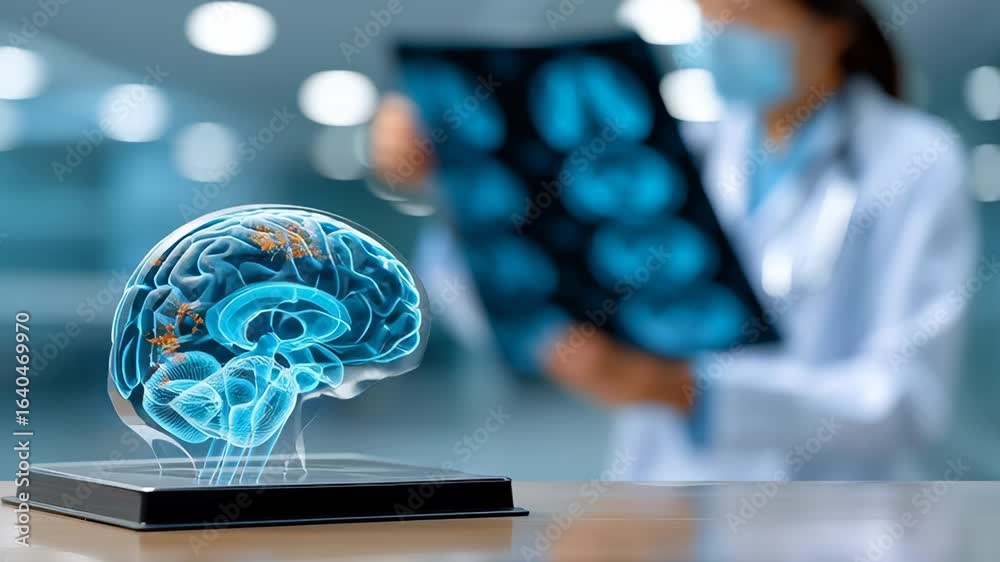 Beta amyloid plaques brain model highlight neurological research with ...