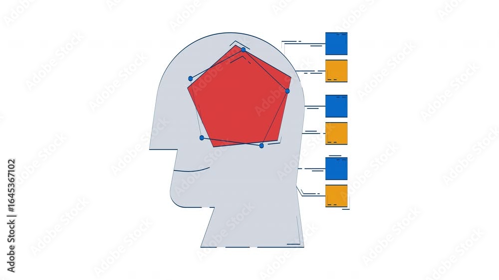 AI-driven analytics hand drawn whiteboard animation. Artificial ...