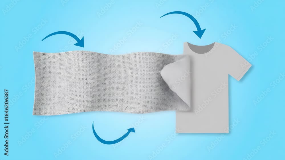 Video Stock Plastic Bottle Recycling Process: Pellets to Fabric - A ...