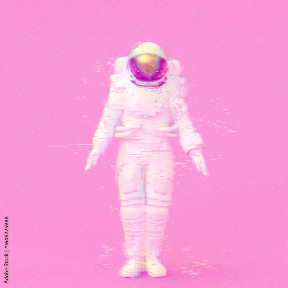 Modelo de Digital Glitch Bad Connection Motion Effect – Distorted ...