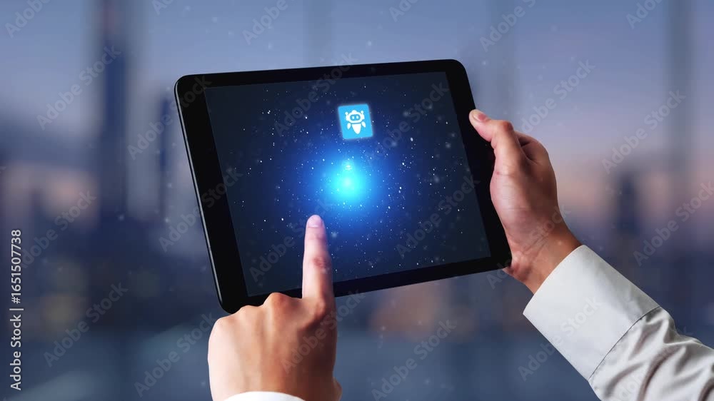 AI Virtual Assistant Artificial Intelligence Chatbot Controlled by ...