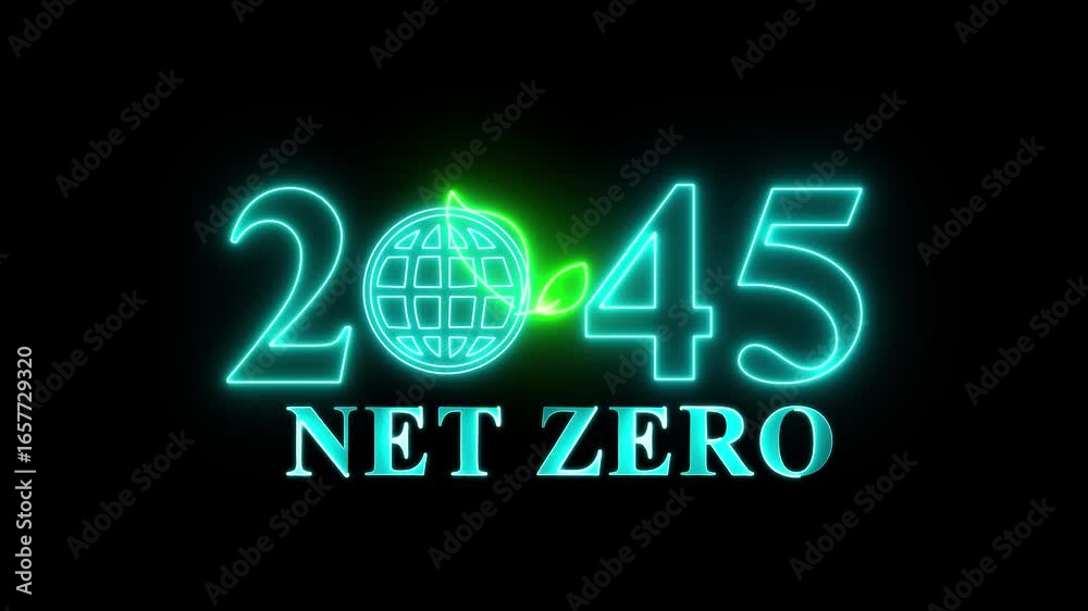 Net zero emissions by 2045 to change climate and net zero greenhouse ...