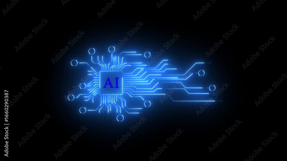 Multi agent AI systems, Businessman holding AI agents, blue color AI ...