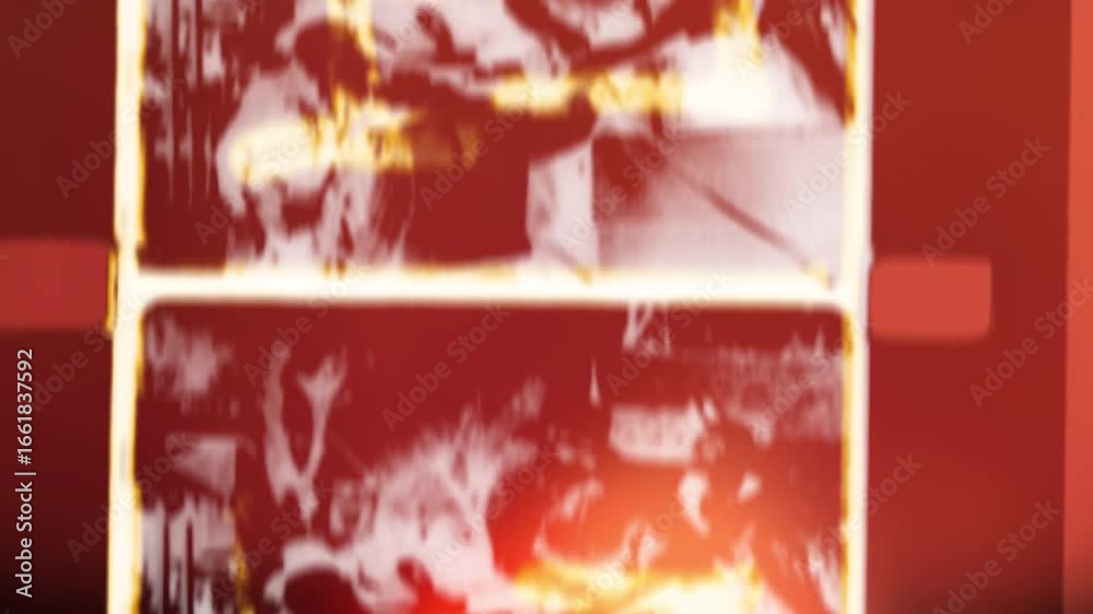 16mm film overlay light leak. Film burn flicker retro overlay effect ...