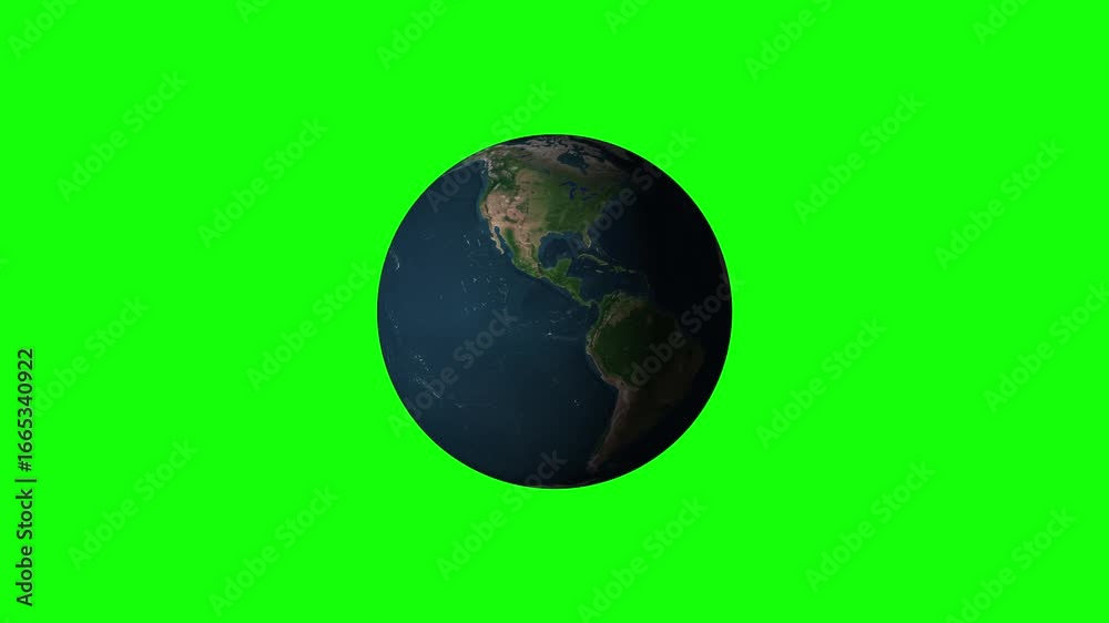 earth Rotating animation | 3D earth rotation | 3d earth rotation green ...