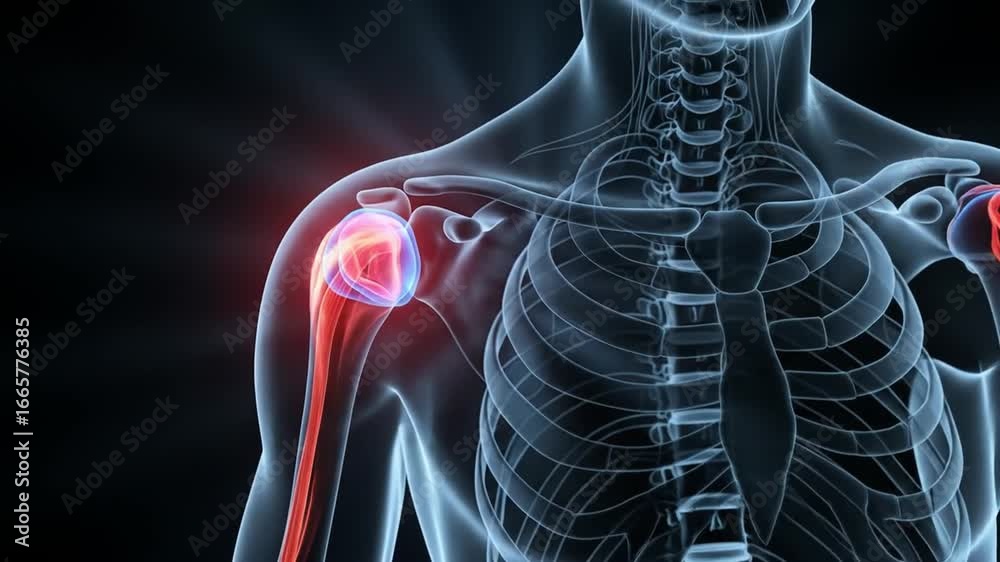 Dynamic 3D Medical Animation Visualizing a Painful and Inflamed Human ...