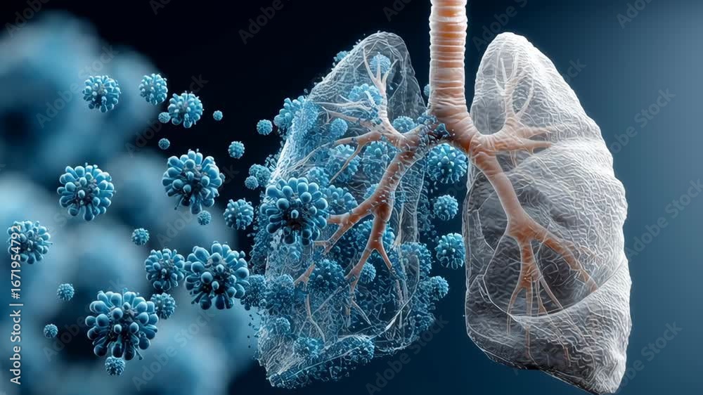 Influenza lung protection concept ,Lung Health Model Exploring ...