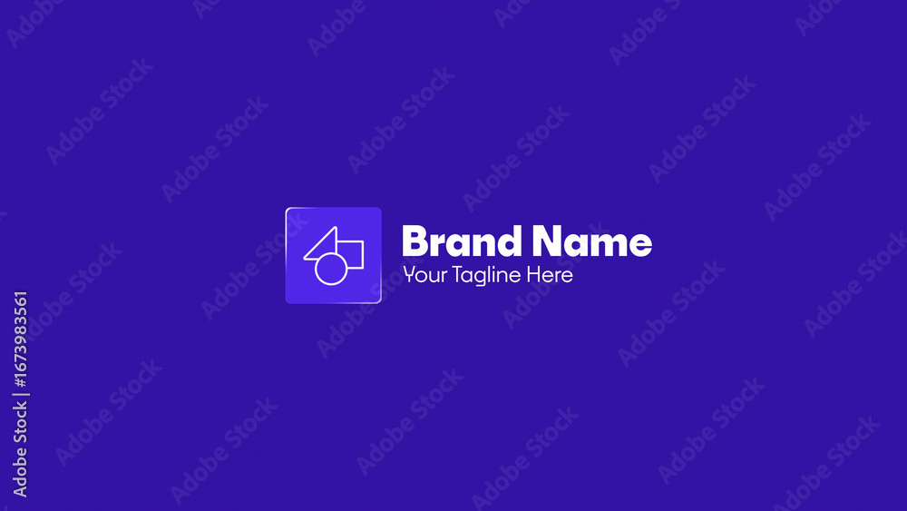 Modelo de Simple Logo Animation Template do Stock | Adobe Stock