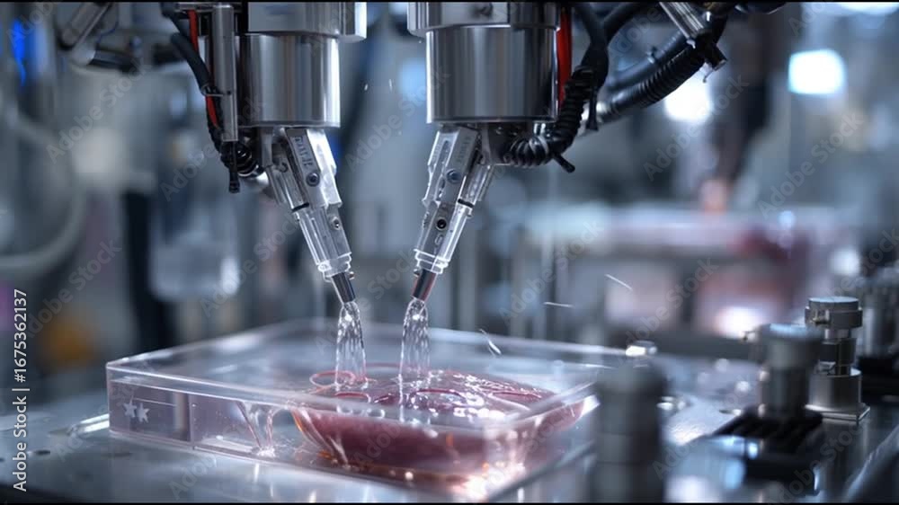 3D bioprinting biofabrication. Tissue engineering. Organ printing ...