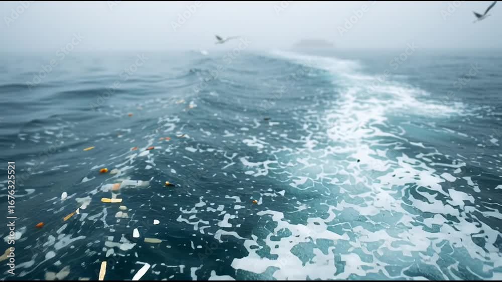 Devastating plastic pollution in ocean water creating serious ...