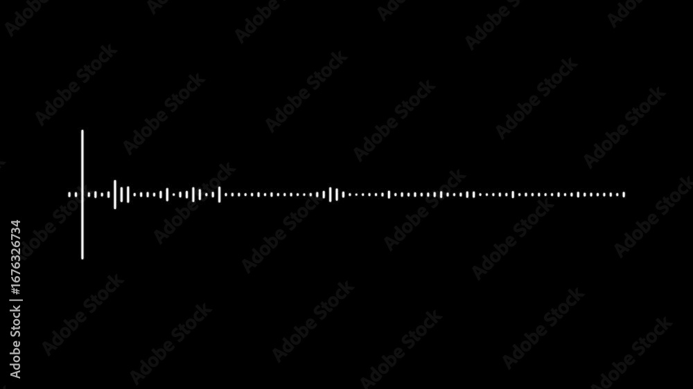 Vídeo do Stock: Colorful sound equalizer bars and audio waveform ...