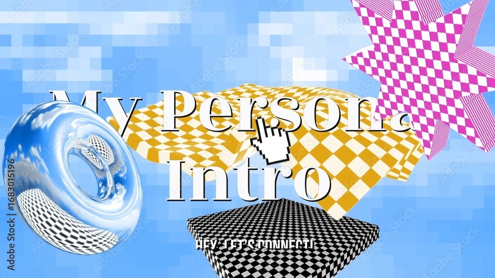 Y2K Bold Identity Intro Stock Template | Adobe Stock