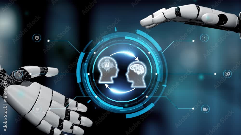 AI Assistant Brain Processor with LLM Technology, Big Data, Machine ...