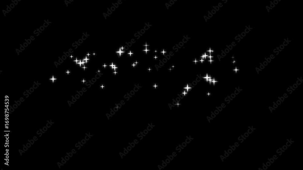 Twinkle star glitter sparkle, twinkling cartoon stars and glitter ...
