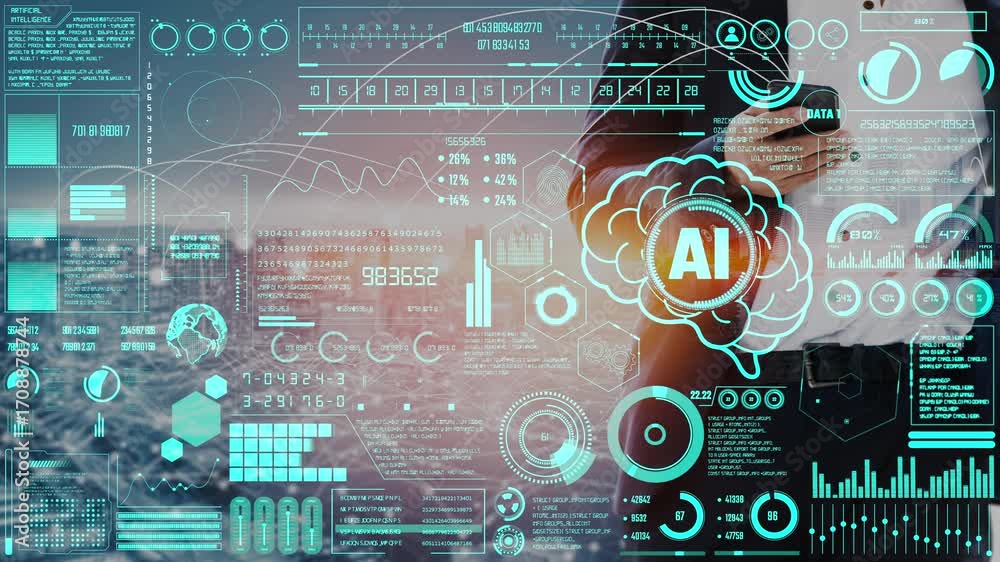 AI Assistant Brain Processor with LLM Technology, Big Data, Machine ...