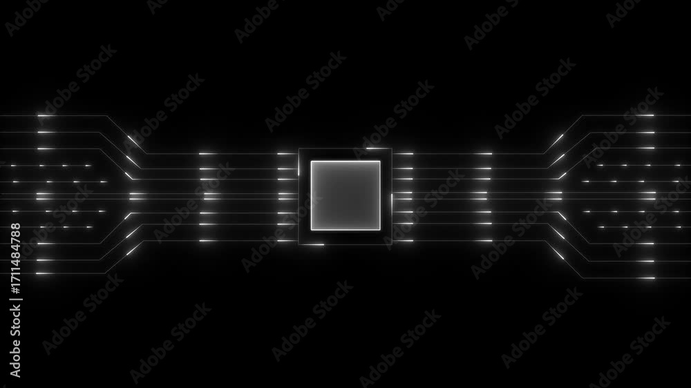 Multi function for Agentic AI technology motion background. ai agent ...