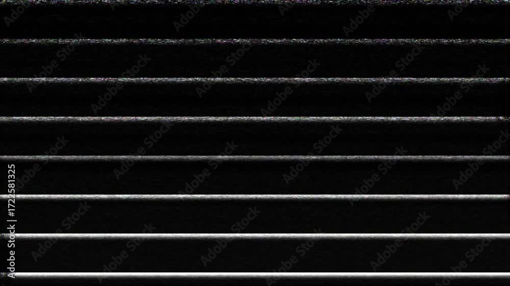 VHS Horizontal Streaks Overlay, Glitch no signal, Noise, VHS Line Noise ...