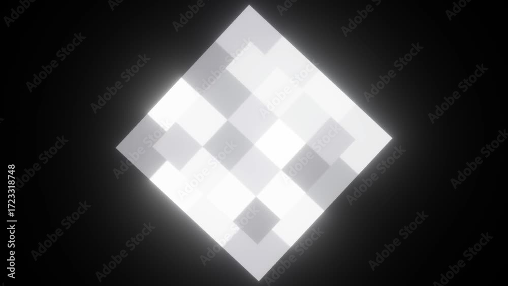 Mosaic Face Blur Overlay Black Screen Effect 4K Privacy Censor Pixelate ...