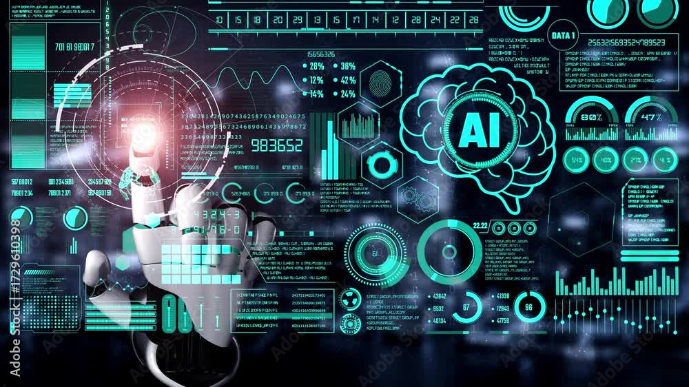 AI Assistant Brain Processor with LLM Technology, Big Data, Machine ...