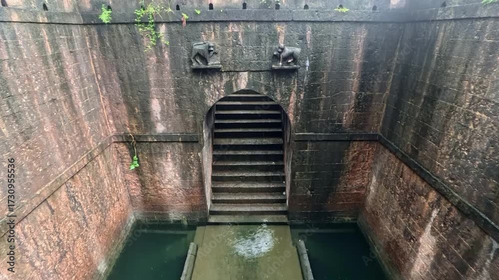 28 Sept 2025, Baramotichi Vihir is a stepwell in Limb village in Satara ...