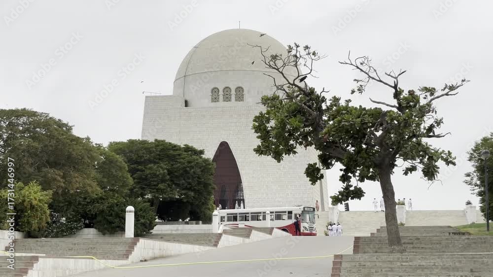 Mazar-e-Quaid also known as Jinnah Mausoleum or the National Mausoleum ...