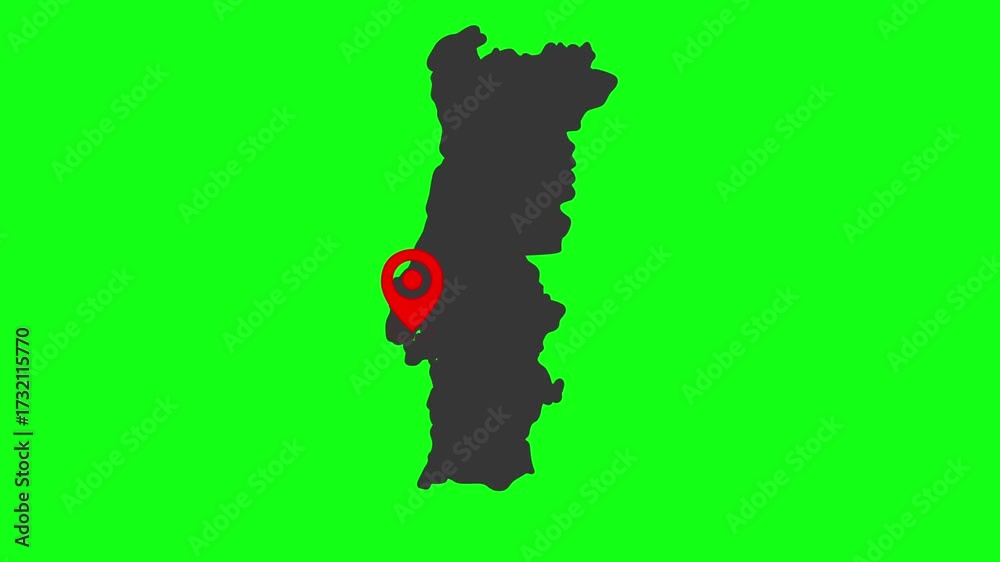 Discovering Portugal s Hidden Gems Animated Map with Landmark ...