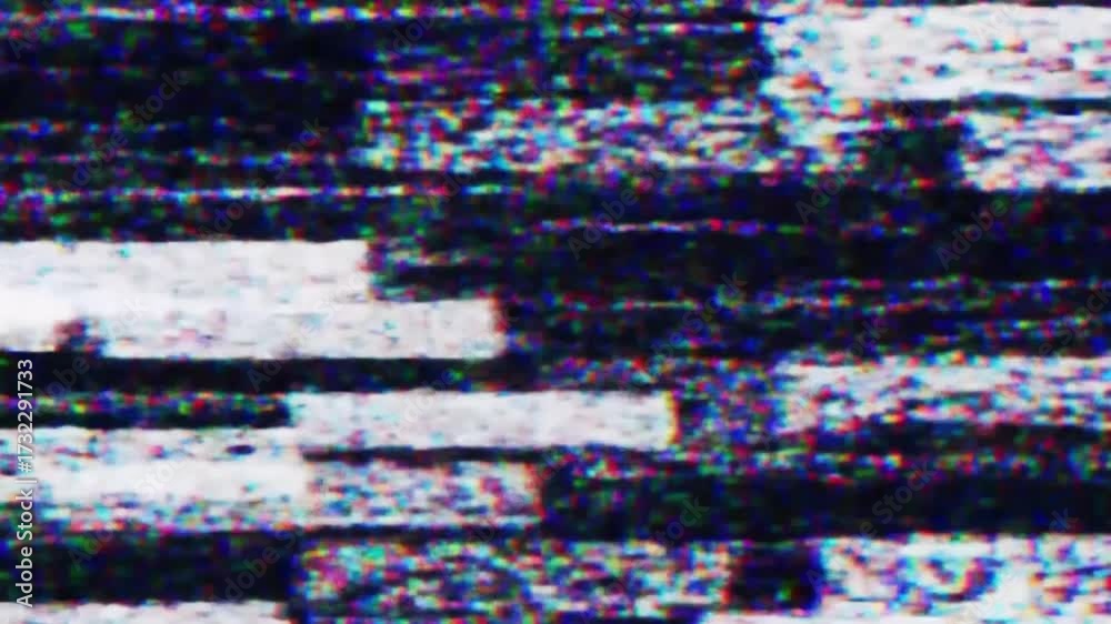 Decoding Hidden Messages in Static Noise A Disturbing Glitch Revealing ...