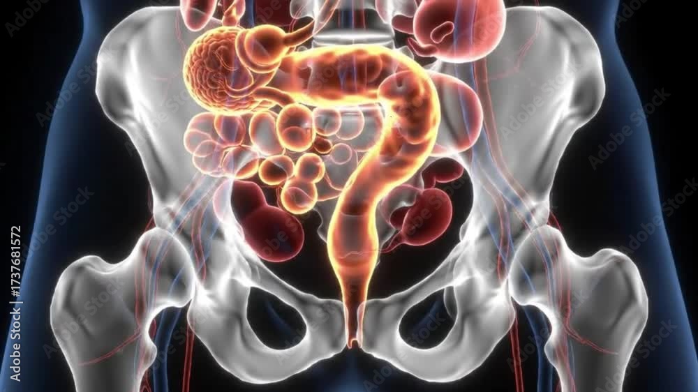 Navigating Human Anatomy Understanding the Intestines Appendix Pelvis ...