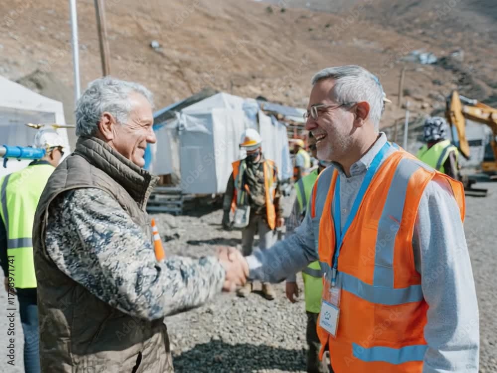 🤝Cordial agreement in the mining zone: A decisive moment where two ...