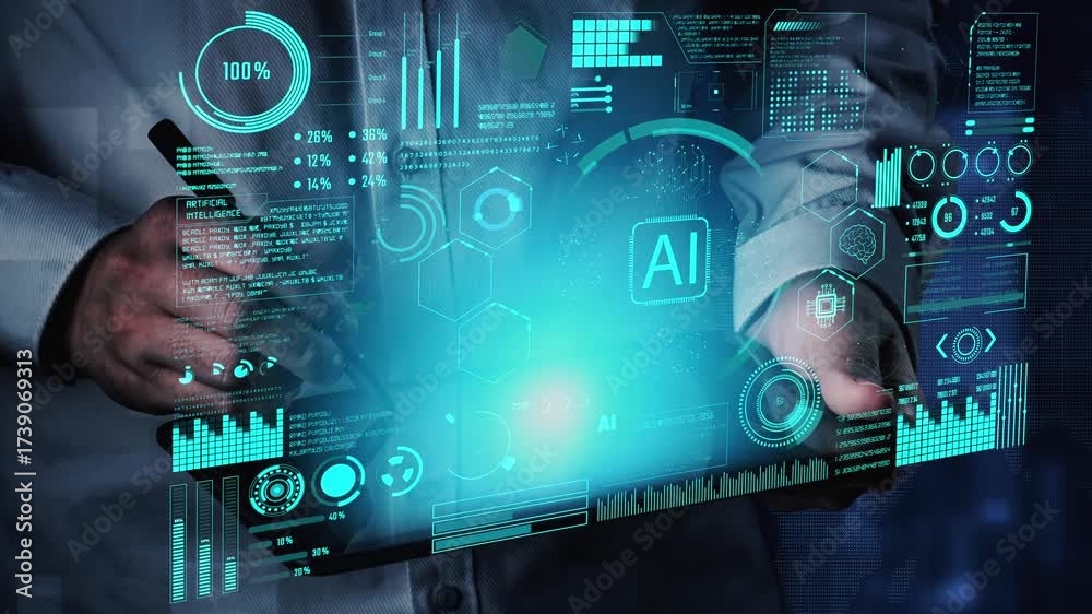 AI Assistant Brain Processor with LLM Technology, Big Data, Machine ...